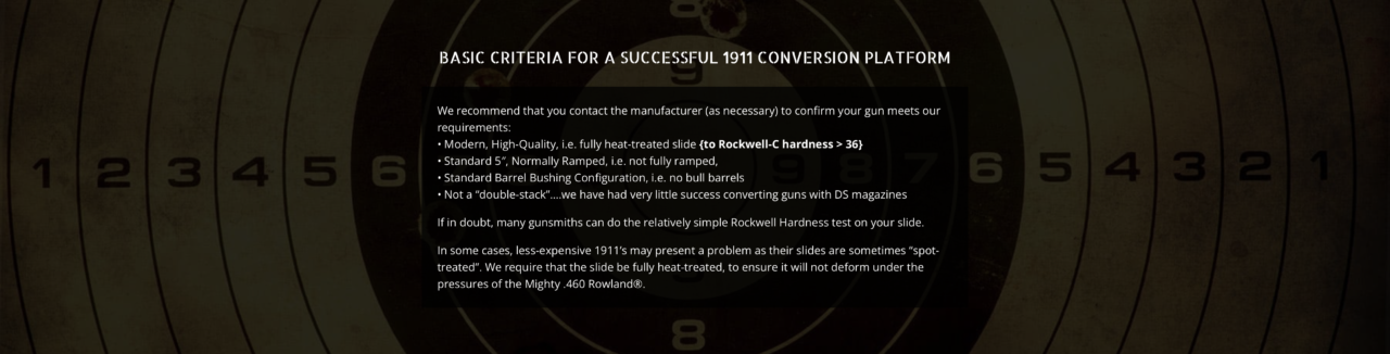 1911 Conversion List
